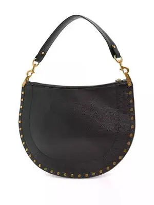 Isabel Marant Oskan Soft Studded Half-moon Tote