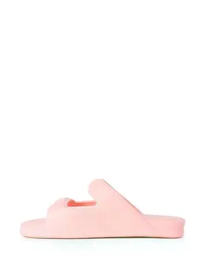 Melissa Double-strap Square-toe Slides