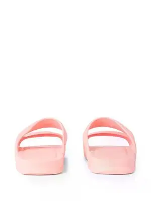 Melissa Double-strap Square-toe Slides