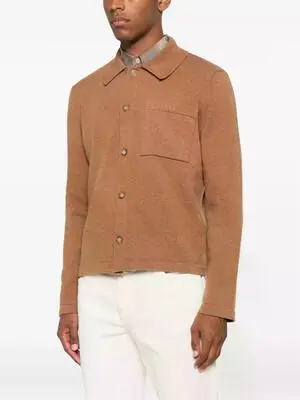 A.p.c. Buttoned Patch-pocket Cardigan