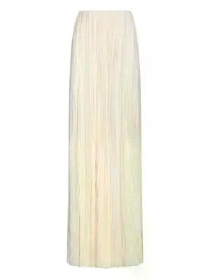 Saint Laurent Pleated Maxi Skirt