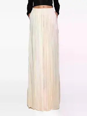 Saint Laurent Pleated Maxi Skirt
