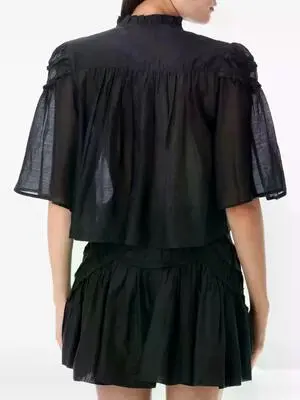 MARANT ETOILE Carmen Ruffled-frill Blouse