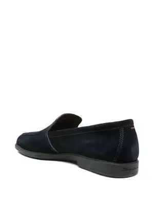 Santoni Suede Loafers - Blue