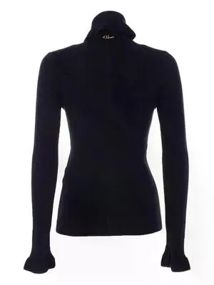 Chloé High-neck Ruffled-cuff Sweater