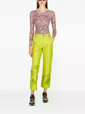 Collina Strada Zebra-print Top