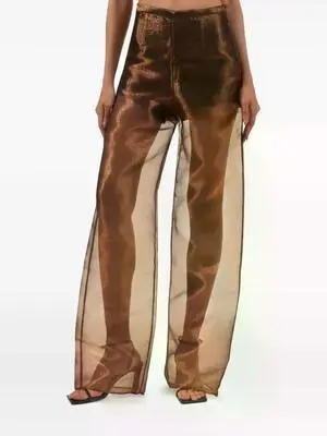 TALLER MARMO Marlene See-through Trousers