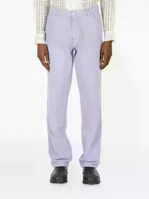 SKY HIGH FARM WORKWEAR Embroidered-pocket Trousers