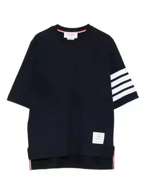 Thom Browne Four-stripe Sleeve T-shirt