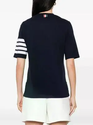 Thom Browne Four-stripe Sleeve T-shirt