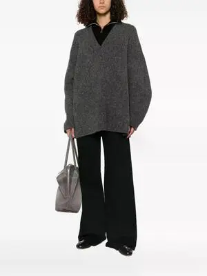 Nanushka Zip-up Sweater - Grey