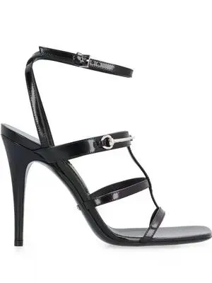 Gucci Horsebit 105mm Strappy Leather Sandals