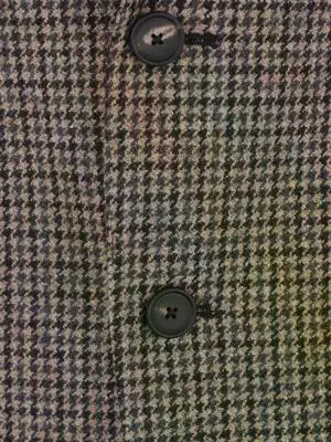 Tagliatore Houndstooth Wool Blazer - Brown