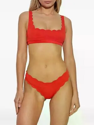 Marysia Scalloped Edge Bikini Bottom