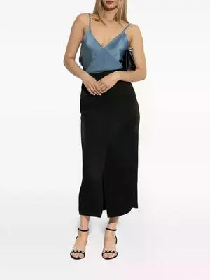FORTE_FORTE Satin-paneled Top