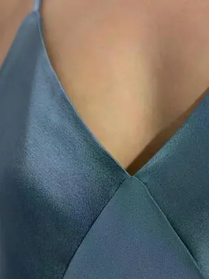 FORTE_FORTE Satin-paneled Top