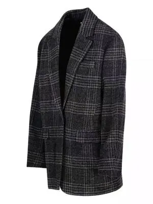 MARANT ETOILE Checked Single-breasted Blazer