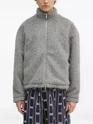 MKI MIYUKI ZOKU High-neck Fleece Jacket - Grey