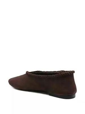 A.emery Park Flat Pumps - Brown