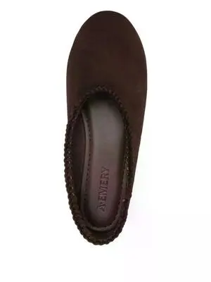 A.emery Park Flat Pumps - Brown