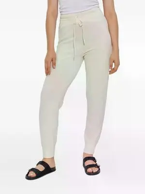 Fabiana Filippi Ribbed-knit Drawstring Trousers