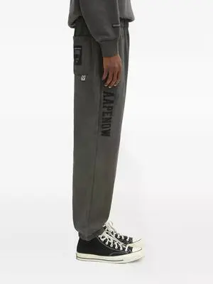 AAPE BY *A BATHING APE® Logo-patch Track Pants