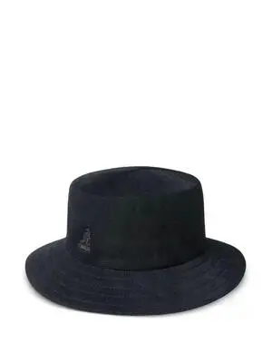 KANGOL Textured Bucket Hat - Black