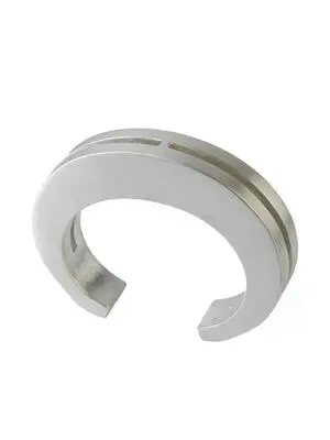PARTS OF FOUR Sterling Crescent Crevice Bracelet - Silver
