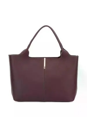 TOD'S Top-handle Leather Tote Bag - Brown