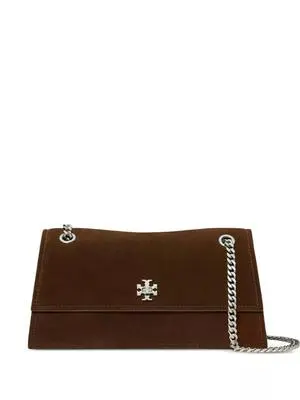 Tory Burch Kira Suede Shoulder Bag - Brown