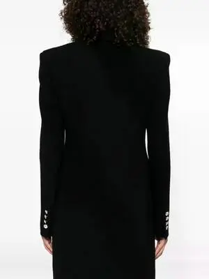 Alessandra Rich Jewel-buttoned Coat