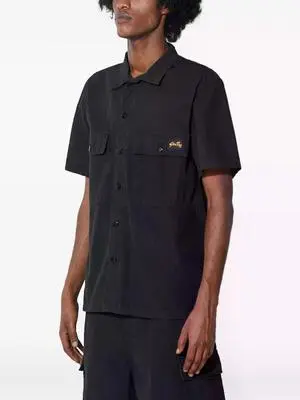 STAN RAY Chest-pocket Short-sleeve Shirt - Black