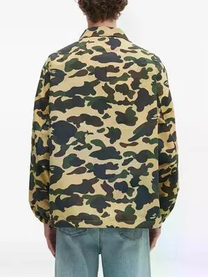 A BATHING APE Camouflage-print Shirt Jacket