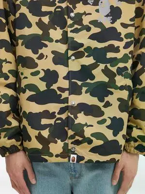 A BATHING APE Camouflage-print Shirt Jacket
