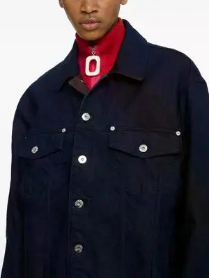 JW Anderson Contrast-cuff Denim Jacket
