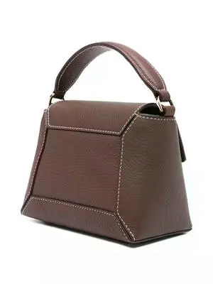 Strathberry Nano Mosaic Leather Tote Bag