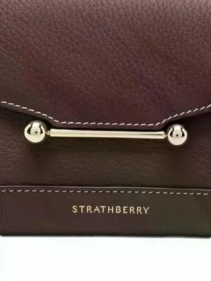 Strathberry Nano Mosaic Leather Tote Bag