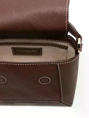 Strathberry Nano Mosaic Leather Tote Bag
