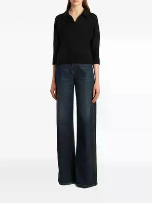 Khaite Cashmere Polo Shirt