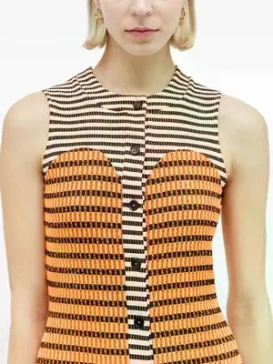 REWARD IF FOUND Ribbed Striped Dress
