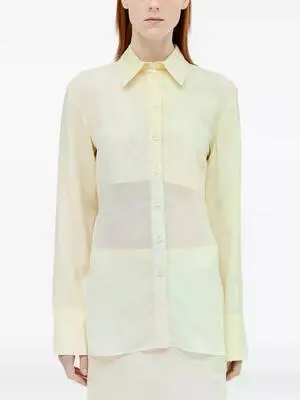 Sportmax Sheer Panelled Shirt