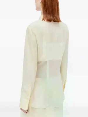 Sportmax Sheer Panelled Shirt