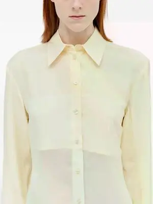 Sportmax Sheer Panelled Shirt