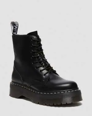 Dr. Martens Jadon White Stitch Boots