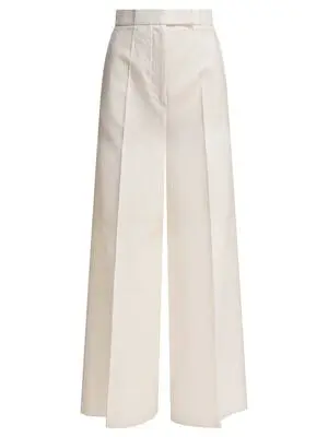Max Mara Wide-Leg Trousers - White