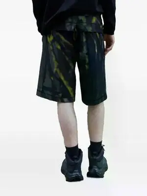 MOOS STUDIO Camouflage-print Elasticated Shorts