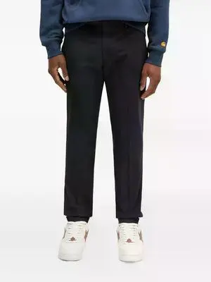 Paul Smith Pressed-crease Trousers - Blue