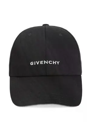 Givenchy Logo-embroidered Baseball Cap - Black