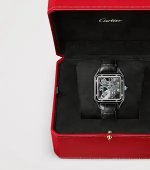 Cartier Large Santos-dumont Skeleton Watch
