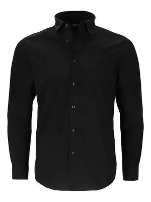 Roberto Cavalli Long-sleeve Button-fastening Shirt - Black